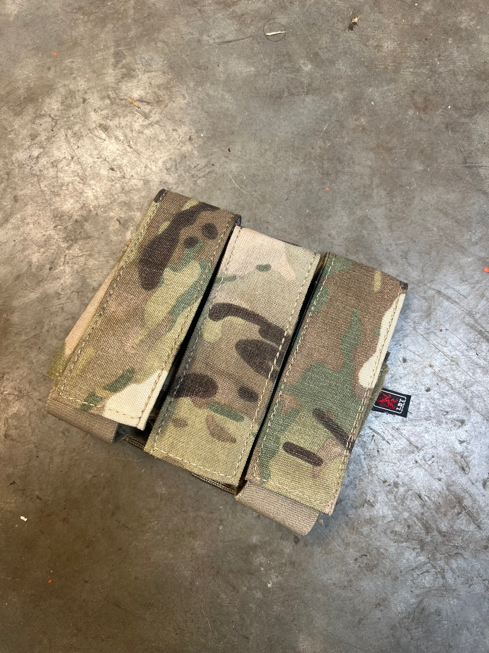 LBT MOLLE-ii Triple Pistol Magazine / Grenade Pouch - Multicam – ODGG, LLC