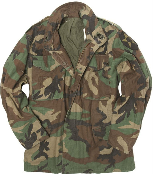 USGI M65 W/L Field Jacket M81 Woodland Camo - Used – ODGG, LLC